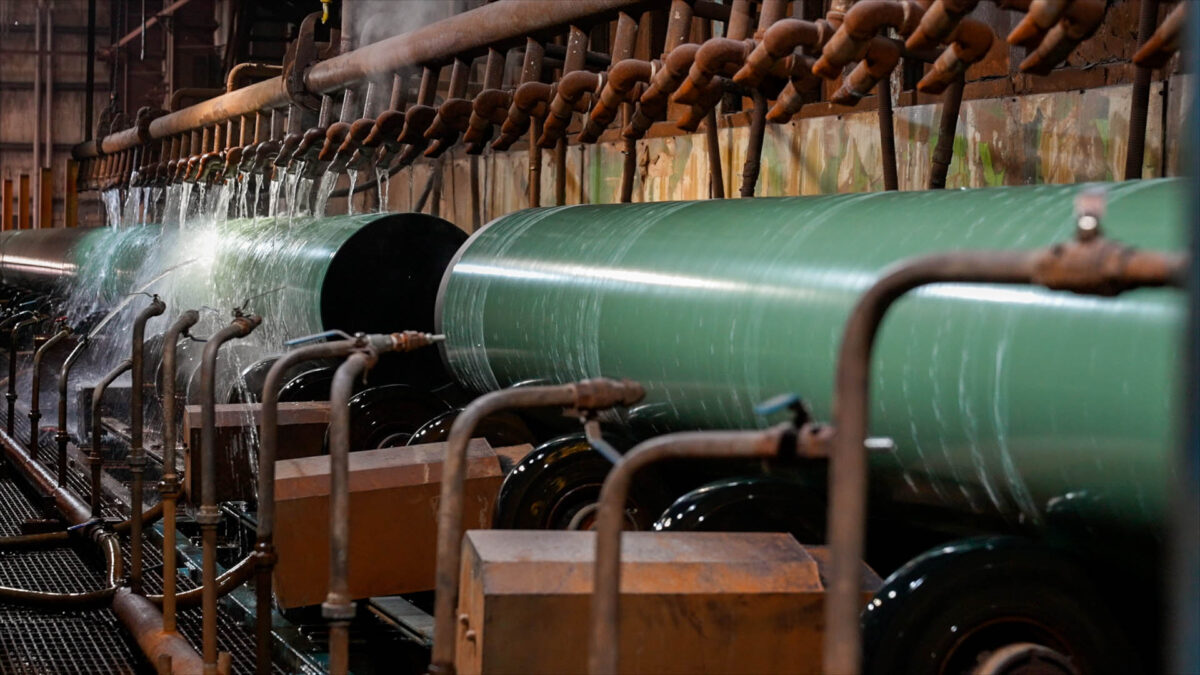 Coating - East Pipes